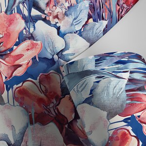 Flower Wallpaper Removable Wallpaper Peel and Stick Wallpaper Wall ...