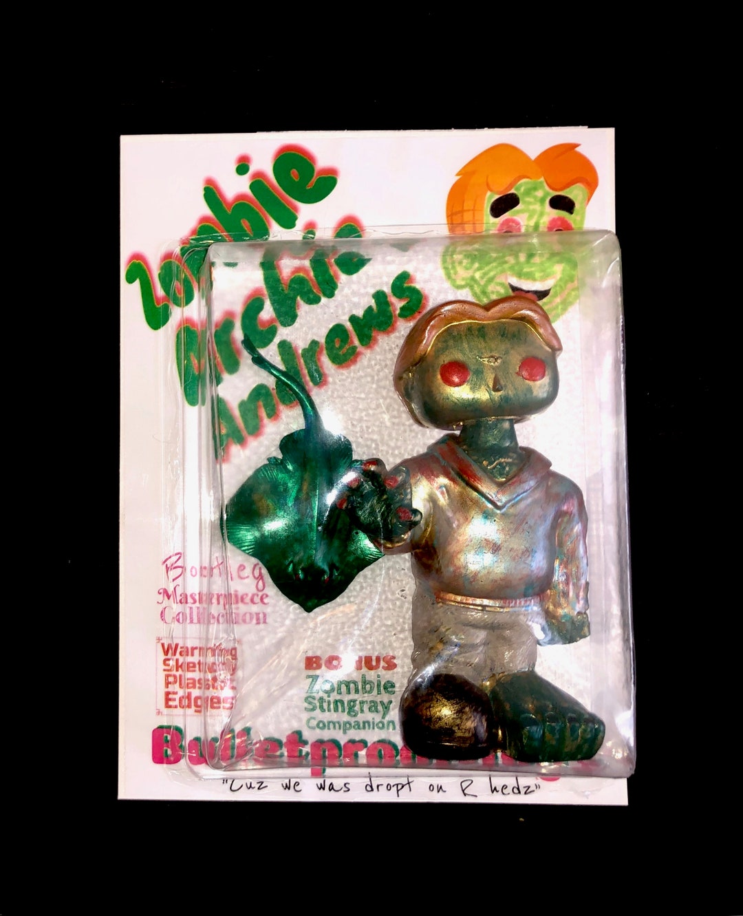 ZOMBIE ARCHIE ANDREWS With Zombie Stingray Companion - Etsy