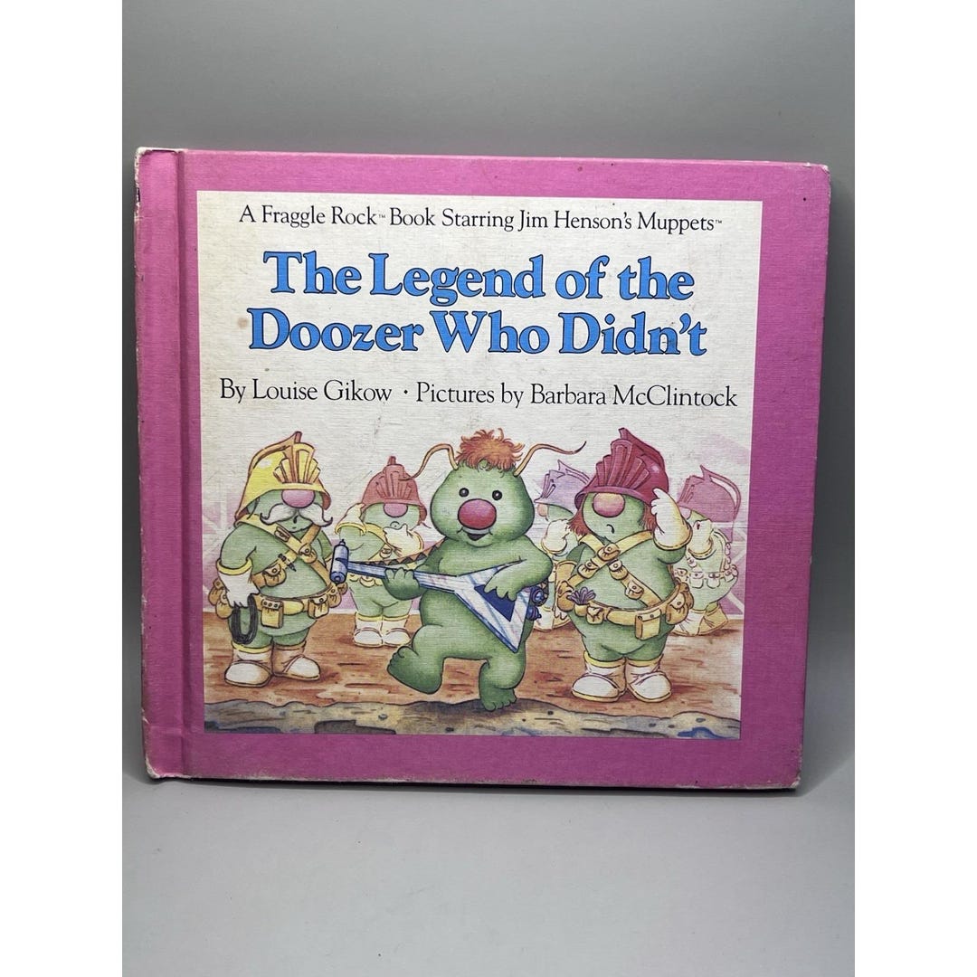 Fraggle Rock the Legend of the Doozer Who Didn't Hardcover Book Jim ...