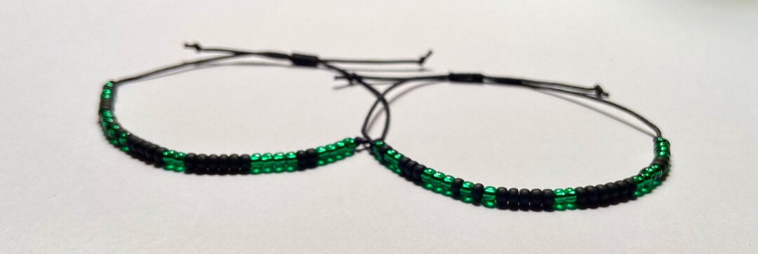 Love You to Death Morse Code Bracelet SET L Long Distance Relationship ...