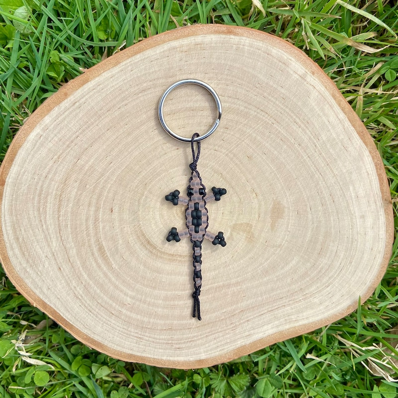 Lizard Keychain - Etsy
