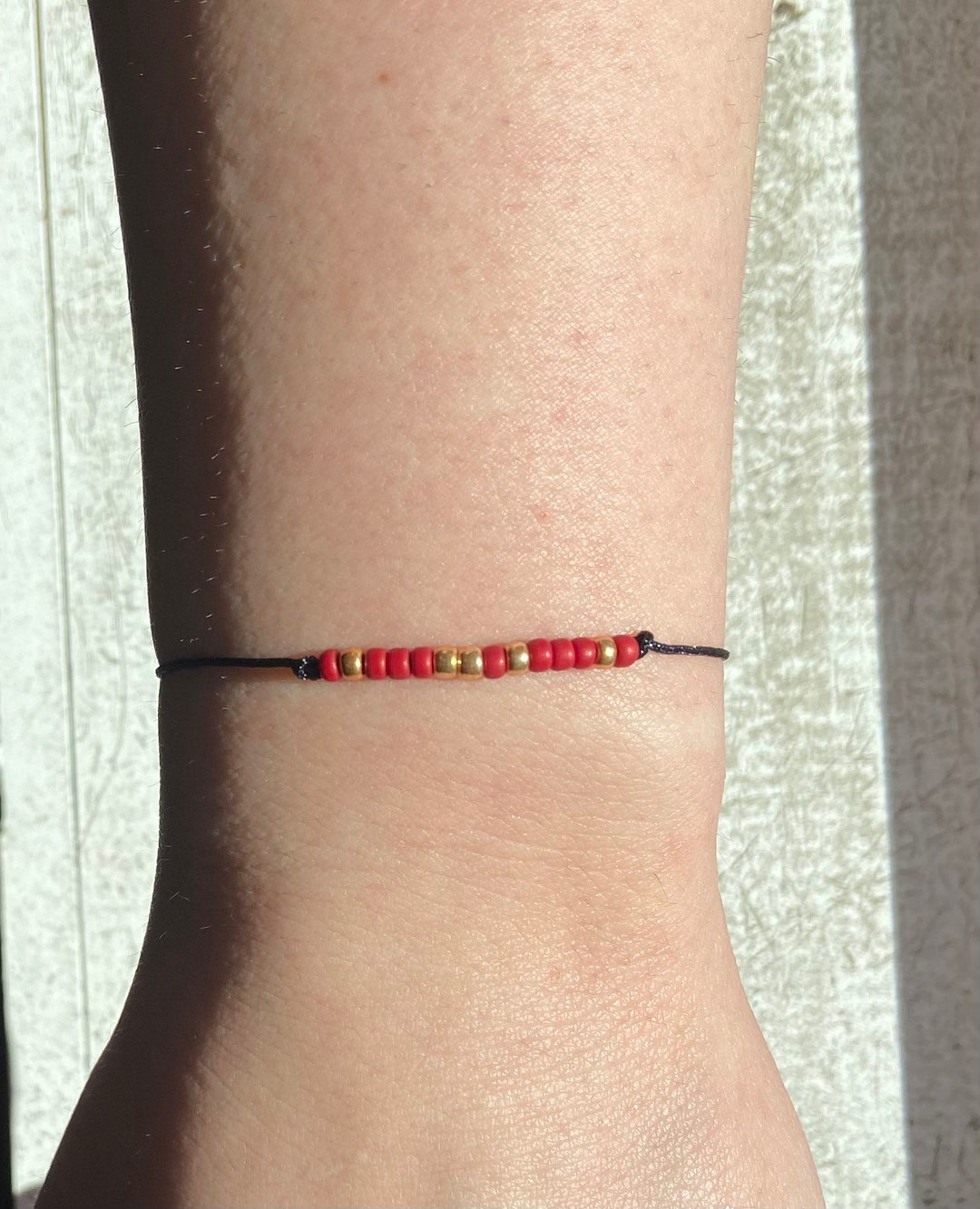 Red Rising Reaper Morse Code Bracelet, Darrow of Lycos, Howlers, Iron ...