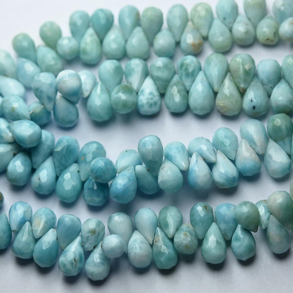 Faceted Larimar - Etsy