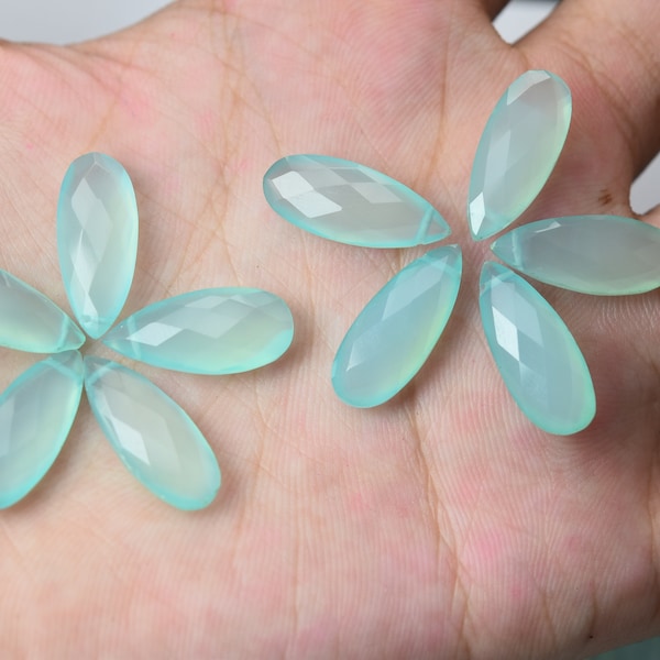 Aqua Chalcedony - Etsy