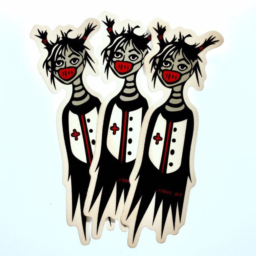 Ghost Girl • Sticker - Etsy