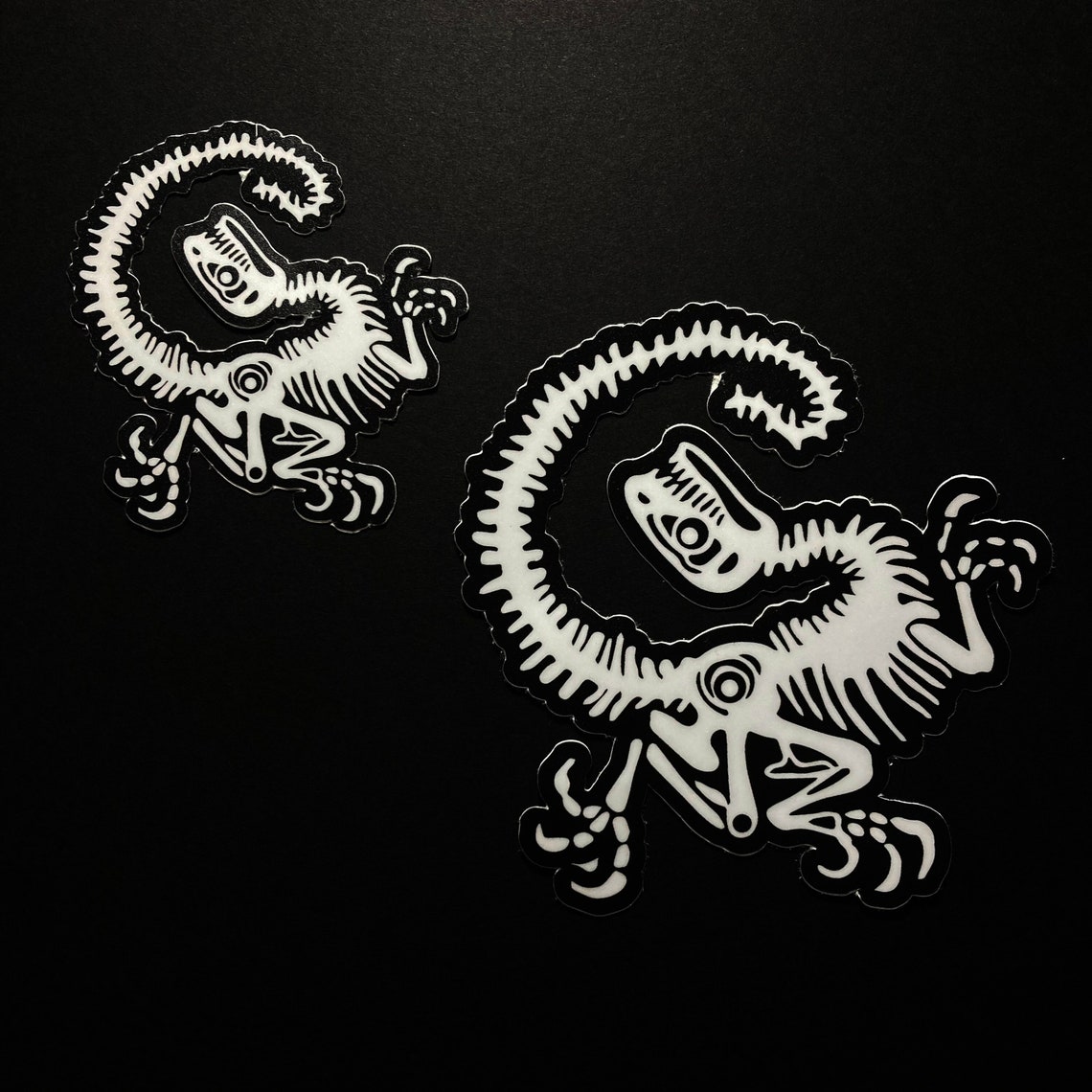 Dino Skeleton • Sticker - Etsy