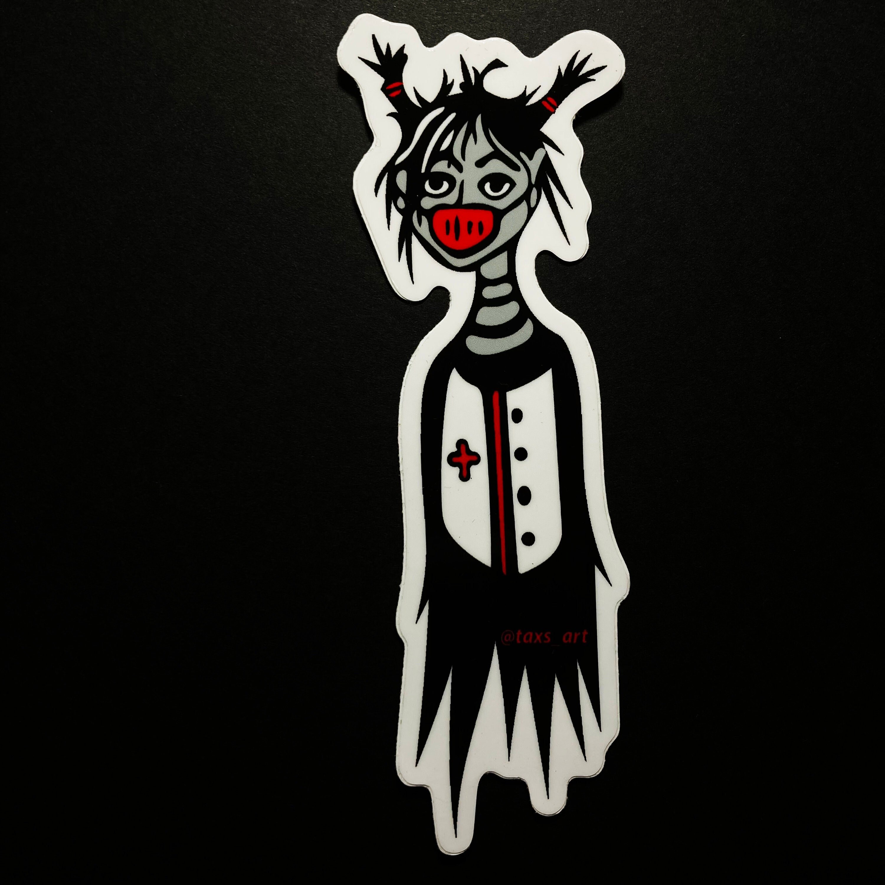 Ghost Girl • Sticker - Etsy