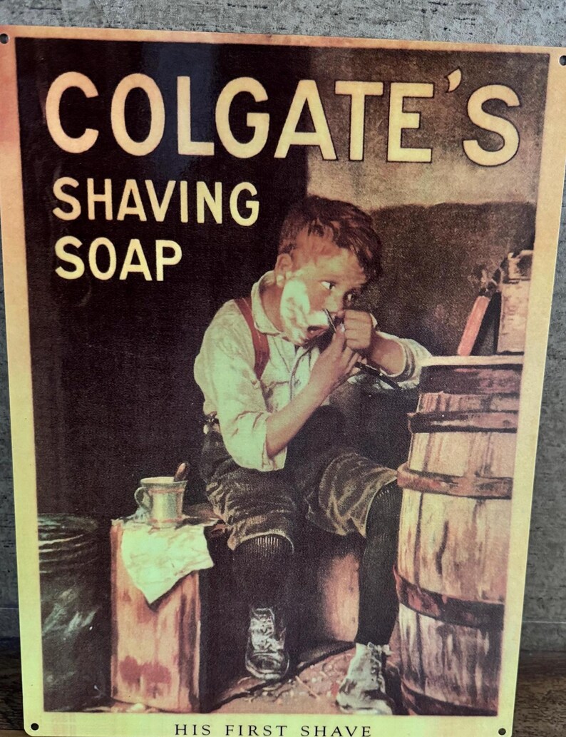 Tin Colgate Toothpaste Vintage Like Wall Art. Measures 12” X16” . Made ...