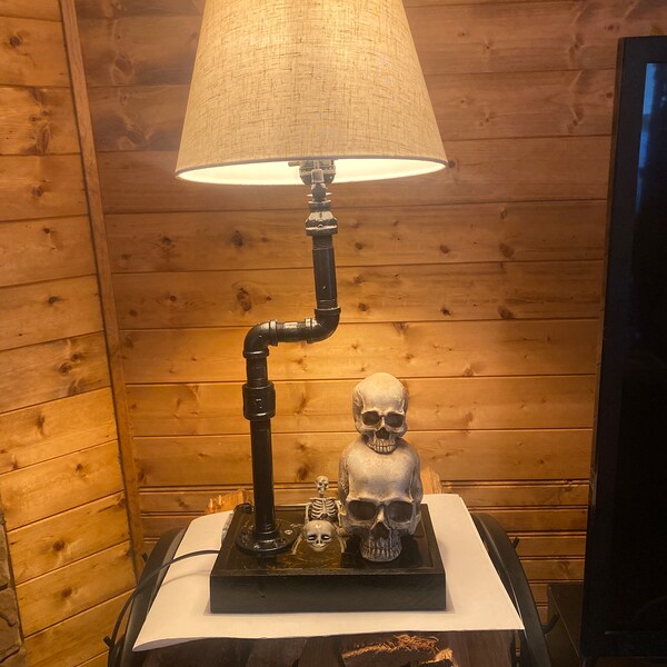 Skeleton Lamp - Etsy