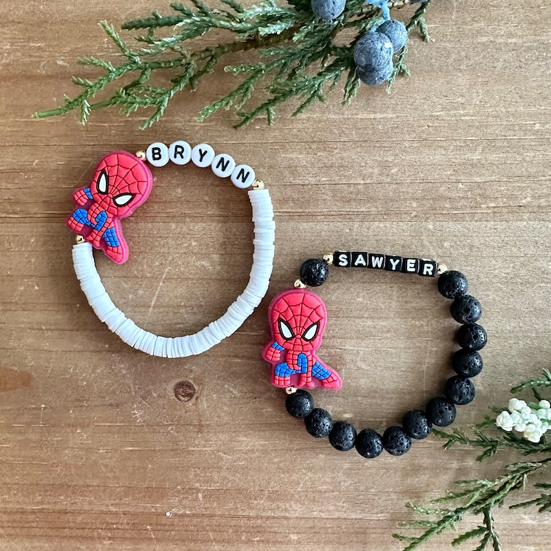Spiderman Bracelet - Etsy