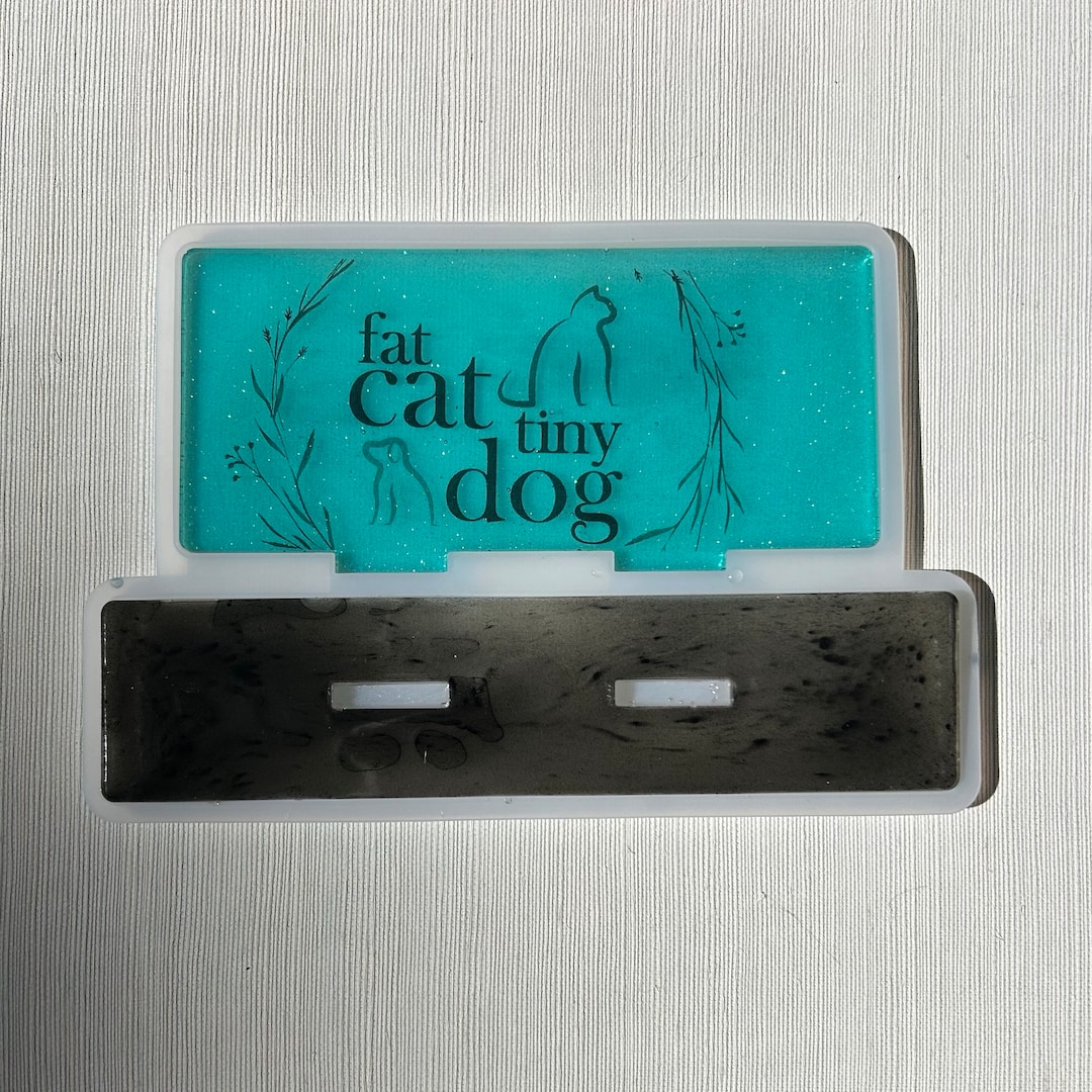 Name Plate Silicone Mold, Make Custom Desktop Name Plates - Etsy