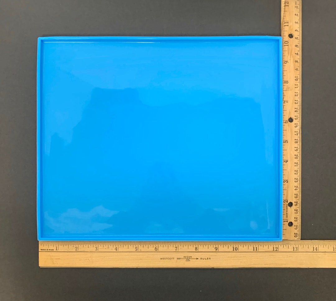 Large Flat Rectangle Silicone Resin Mold 12inch X10inch - Etsy