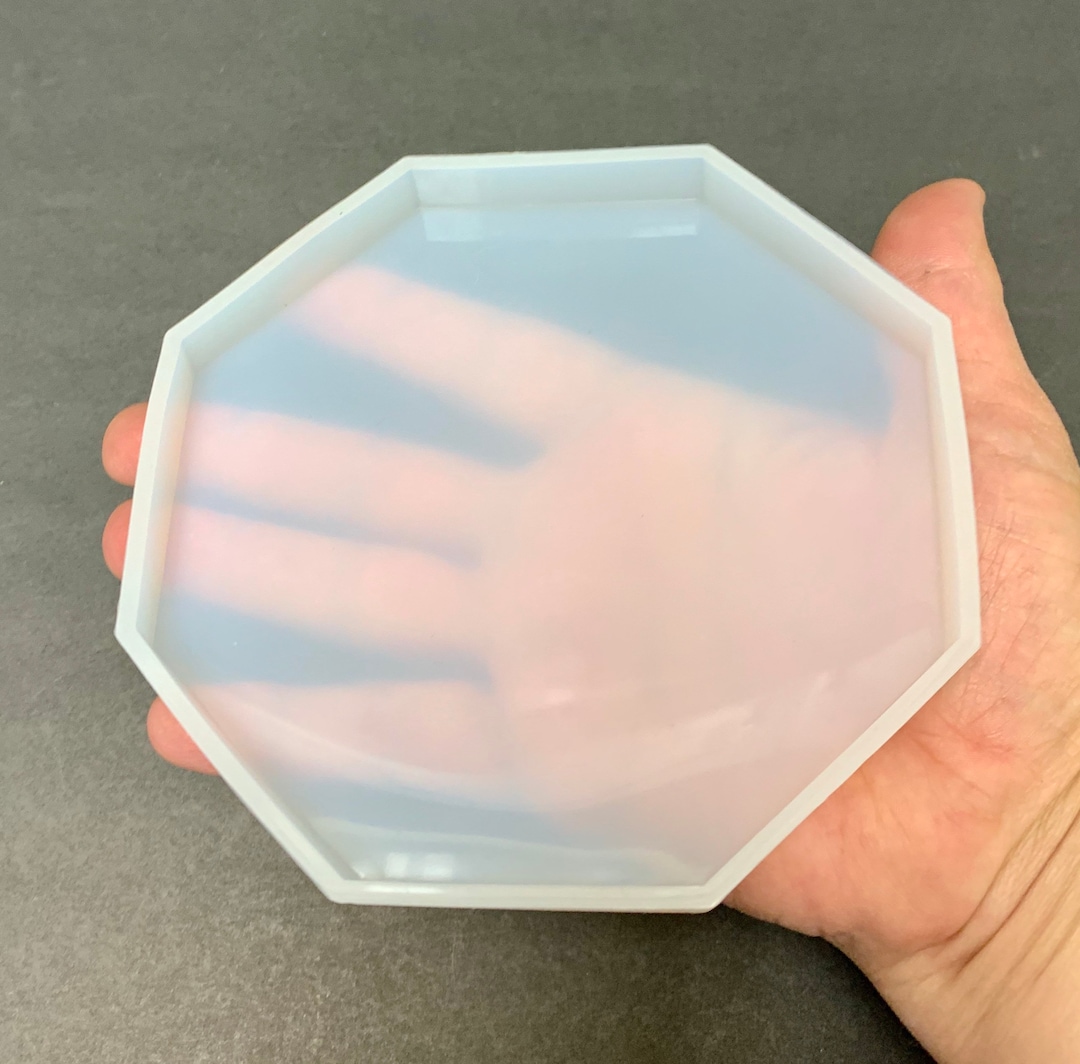 Silicone Resin Mold 8 Sided Octagon, Medium or Small Size - Etsy