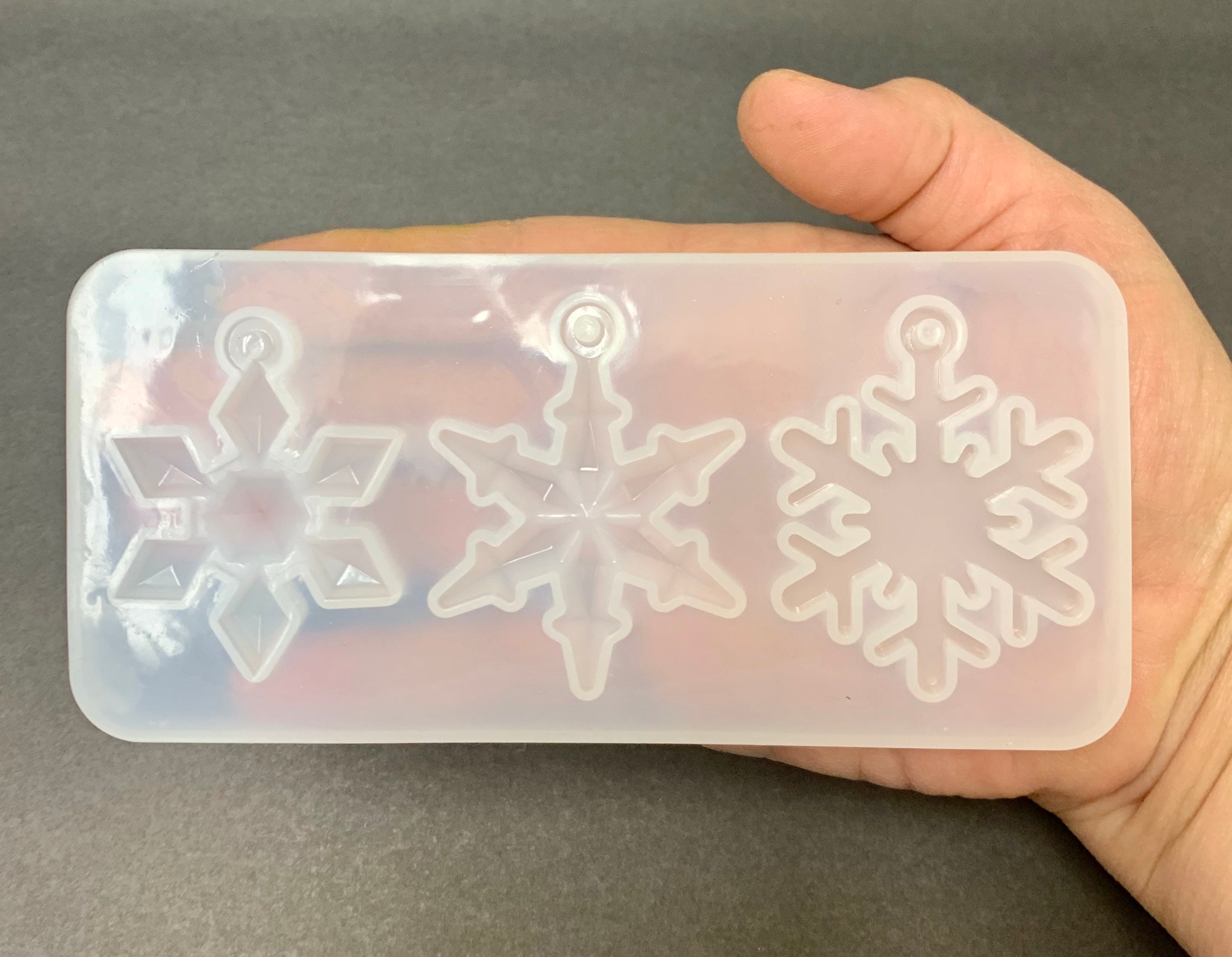 Shiny Silicone Snowflake Mold for DIY Resin Projects - Etsy