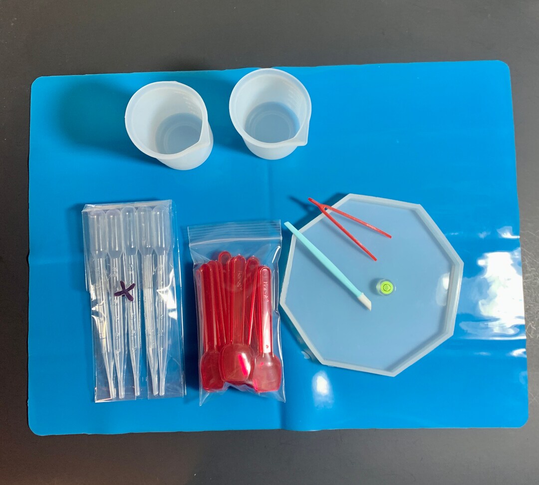 27 Piece Resin Mixing, Pouring and Making Kit - Etsy