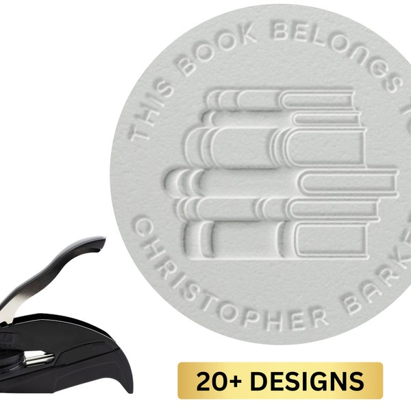 Custom Book Embosser - Etsy