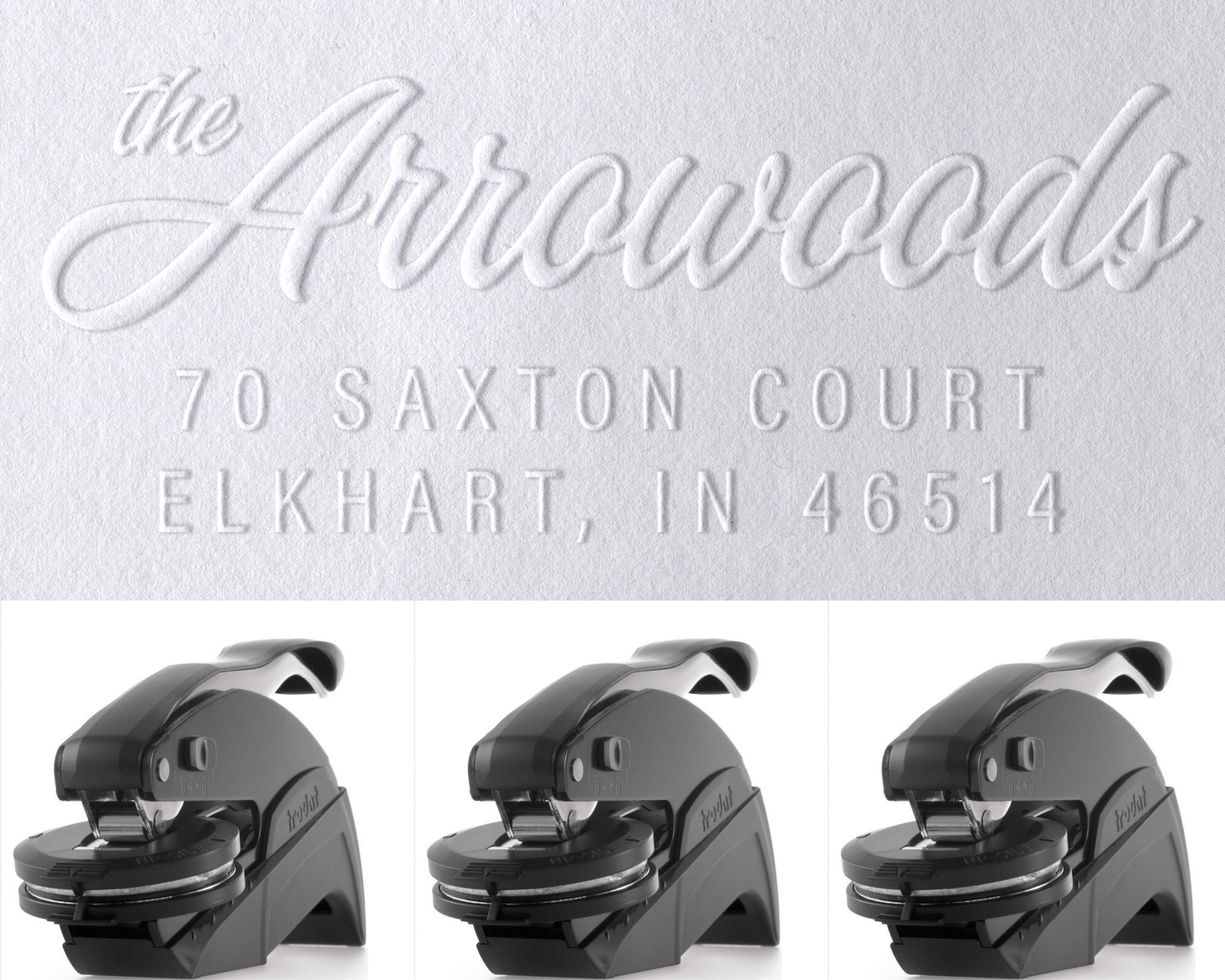 Address Embosser Custom Embosser Seal Gift Embosser Envelope - Etsy