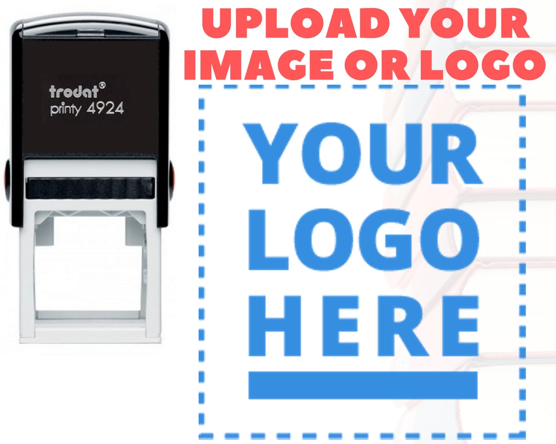 PERSONALIZED LOGO STAMP, Rubber Stamp, Personalized Rubber Stamp ...