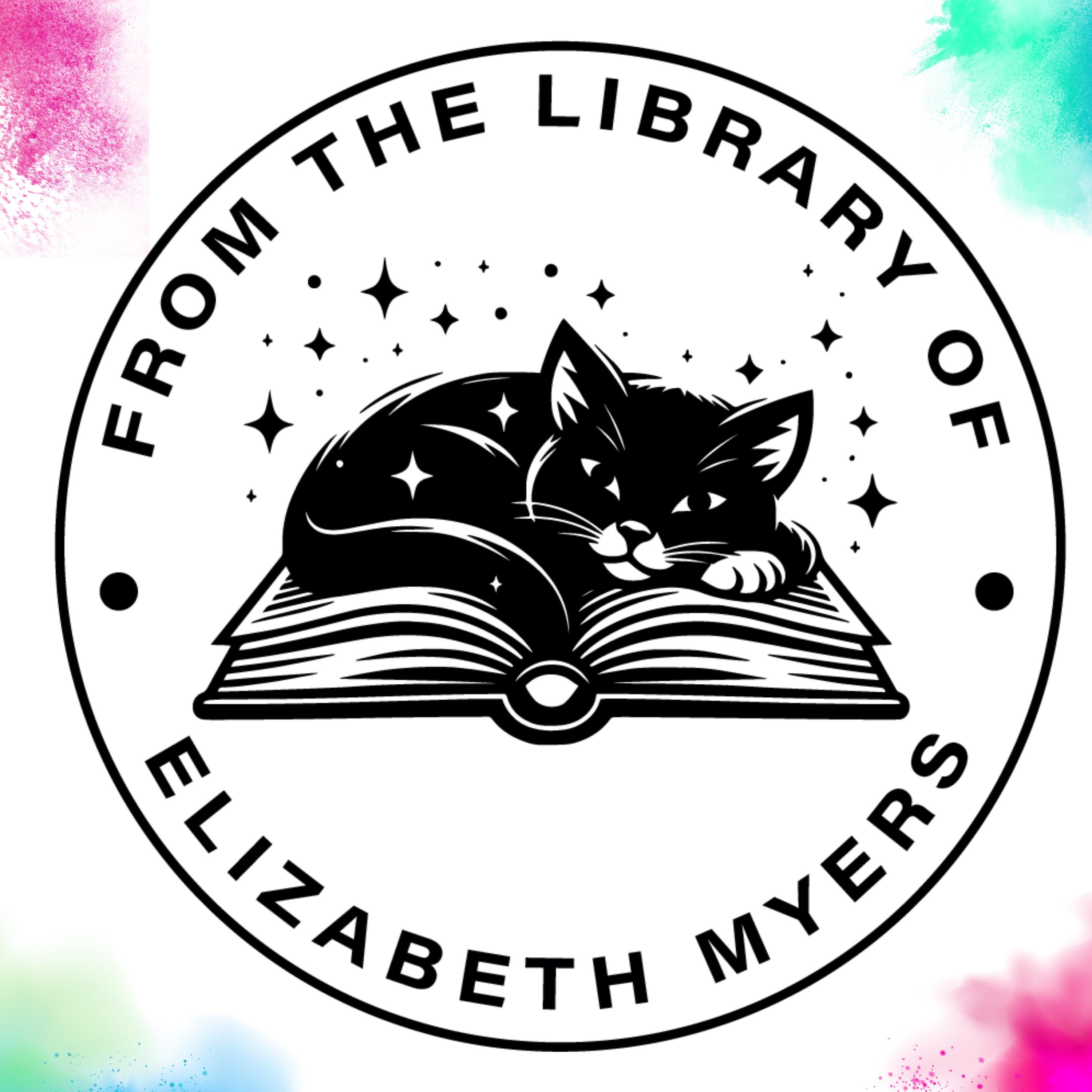 Custom Self-inking Library Stamp – Personalized Book Stamp – Ex Libris ...
