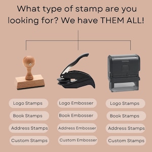 Custom Embosser, Library Design, Personalized Book Embosser, Book ...