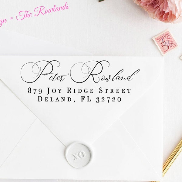 Calligraphy Stamp - Etsy