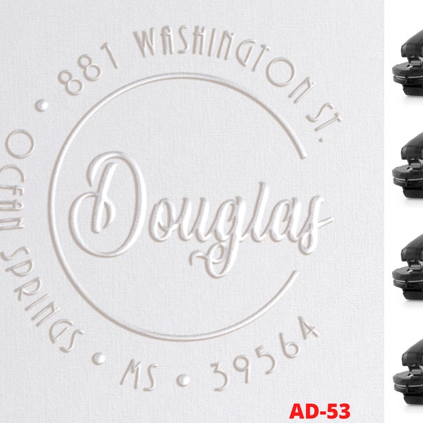 Monogram Address - Etsy