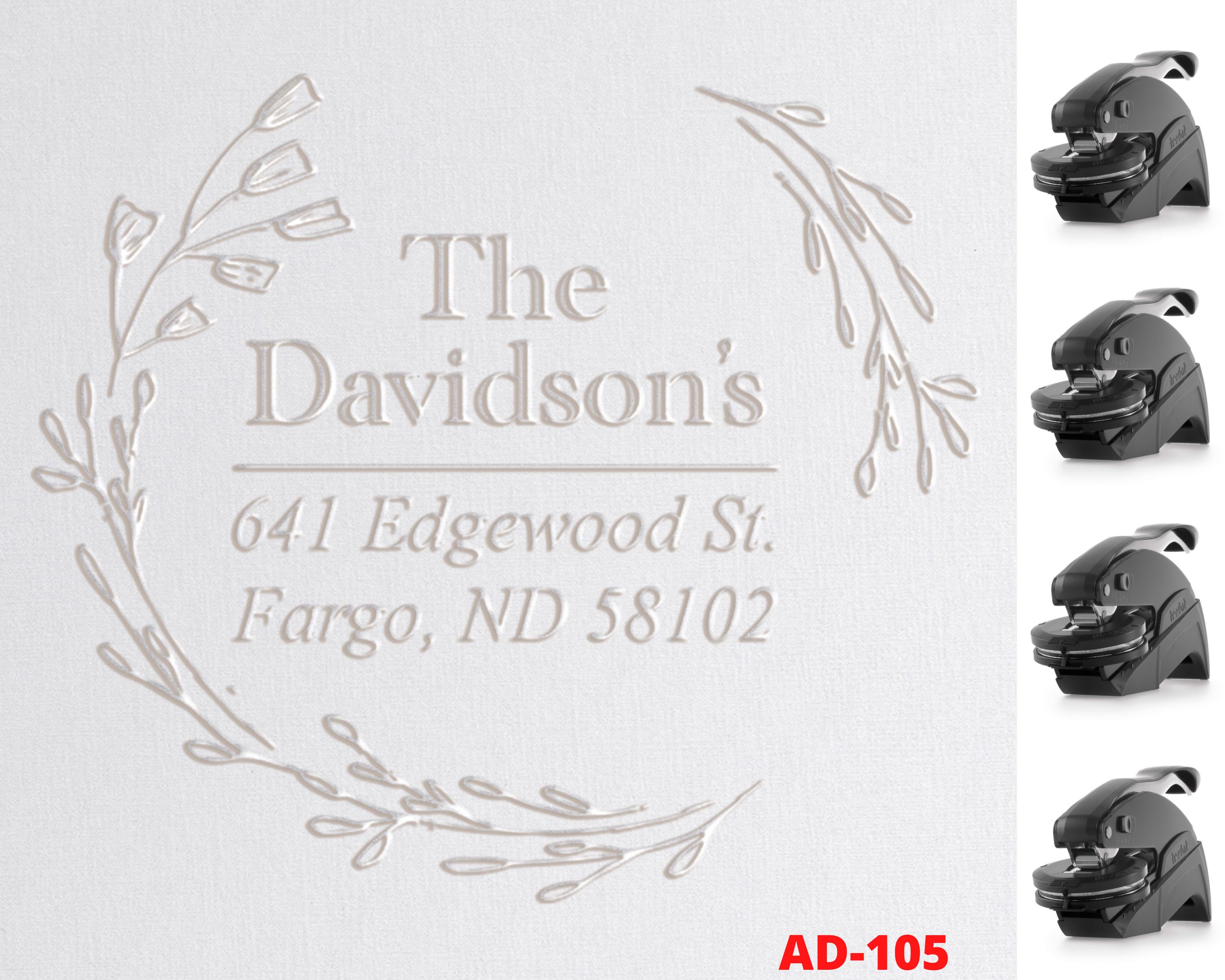 BEST Address Embosser Address Embosser Embosser Stamp - Etsy