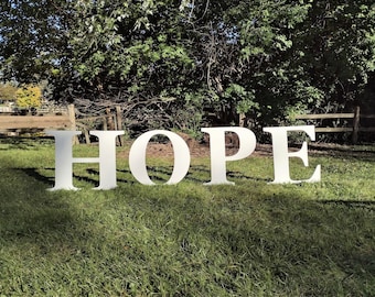 Hope Yard Sign - Etsy