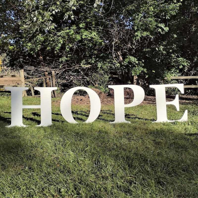 Hope Yard Sign - Etsy