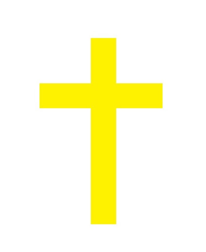 Large Hand-crafted Easter CROSS Yard Art Decoration - Etsy