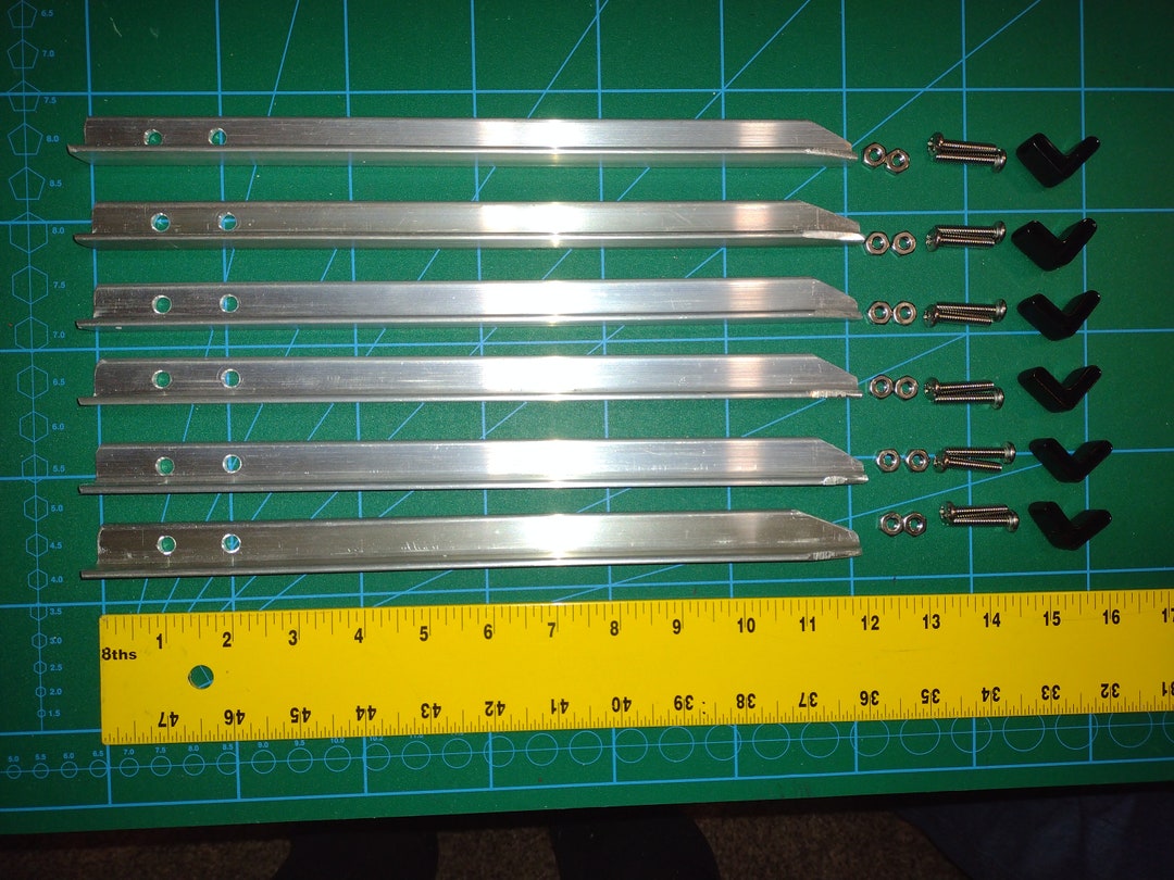 Sets of Long Length Aluminum Angle Stakes Designed to Support Large ...