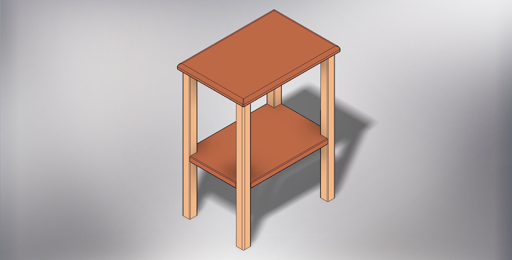 Simple End Table Plans | Etsy