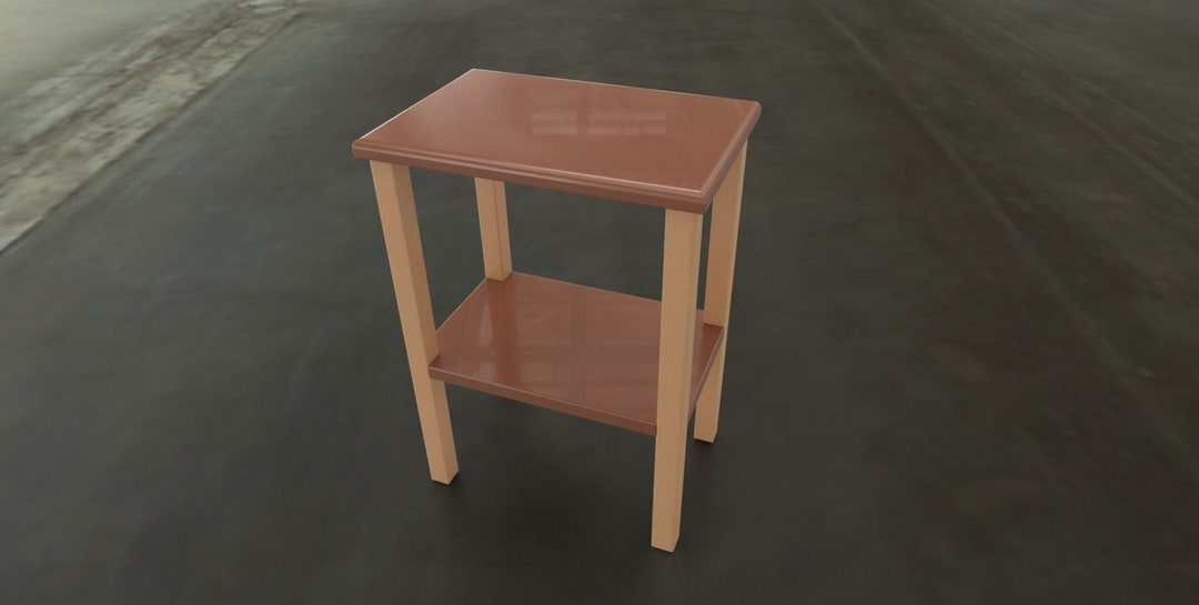 Simple End Table Plans - Etsy