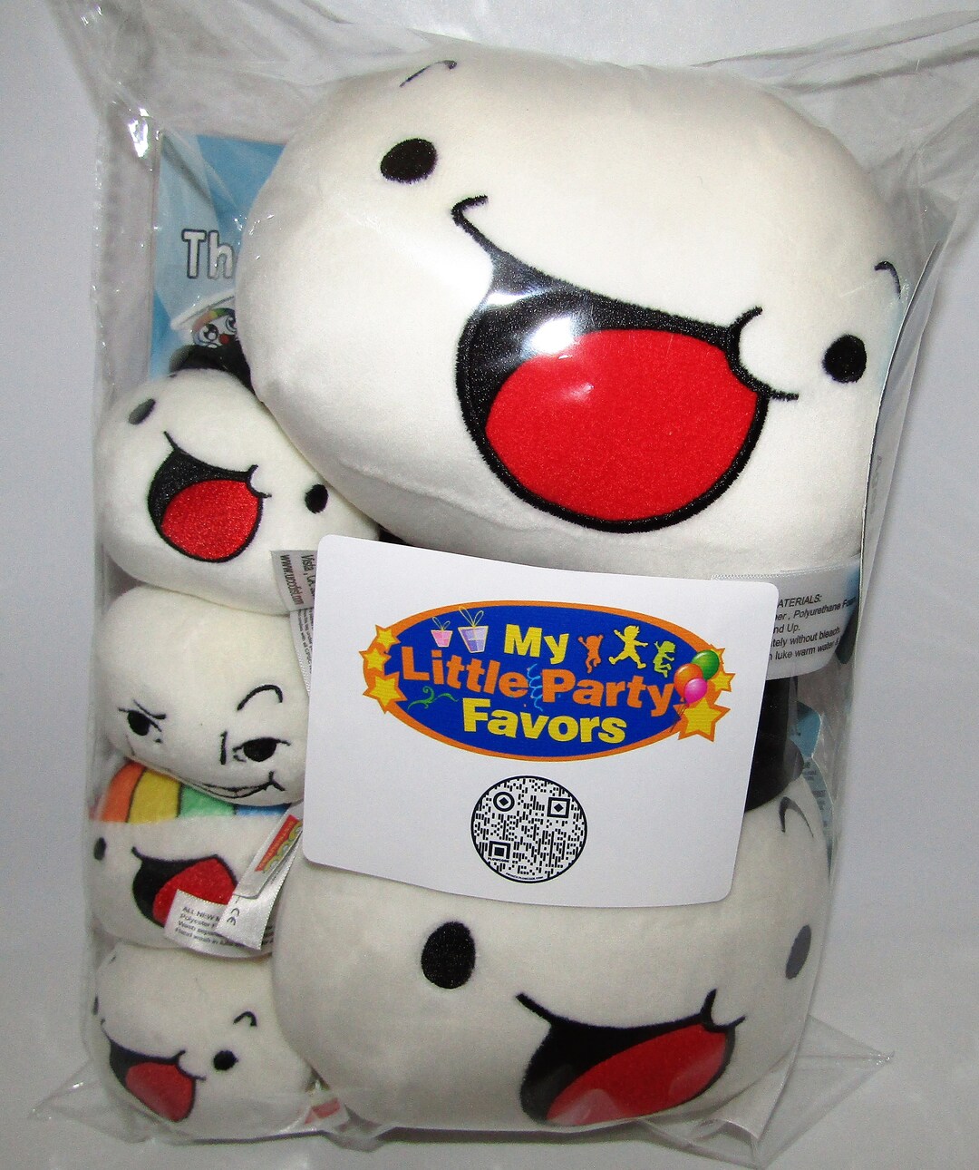 Gift Birthday Theme Mix the Odd 1s Out Plooosh Heads Bundle of 8 Items ...