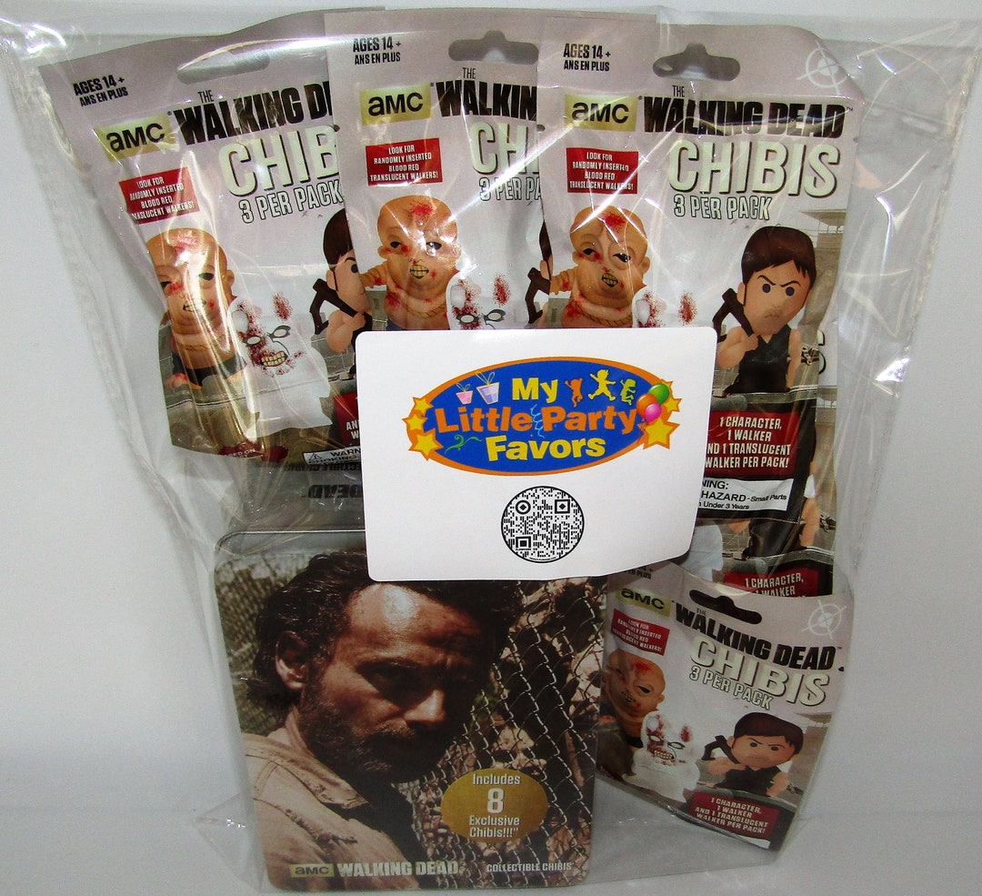 The Walking Dead Chibis Mini Figures Rick Grimes Collectors Tin 2 ...