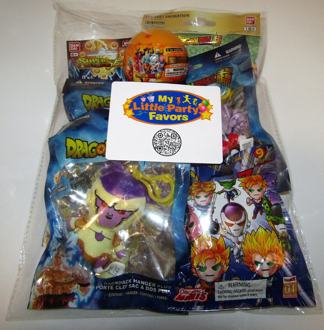 Gift Birthday Theme Mix Dragon Ball Z Super Bundle of 7 - Etsy