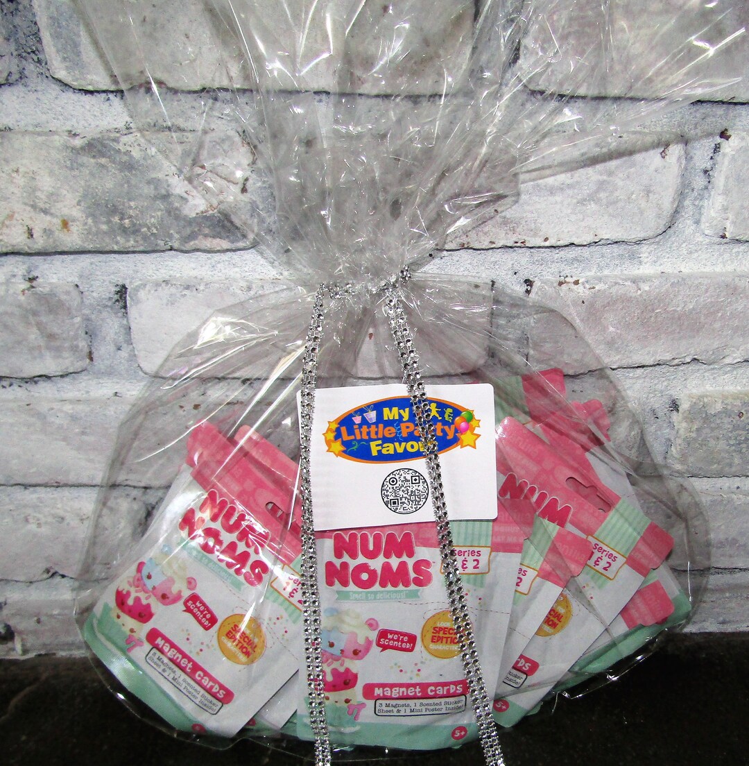 Gift Birthday Party Favors Num Noms Magnet Cards Stickers Mini Poster ...