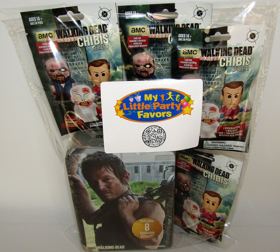 The Walking Dead Chibis Mini Figures Daryl Dixon Collectors Tin 1 ...