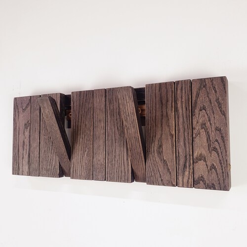 Wall-mounted Organizer. Oak - Etsy