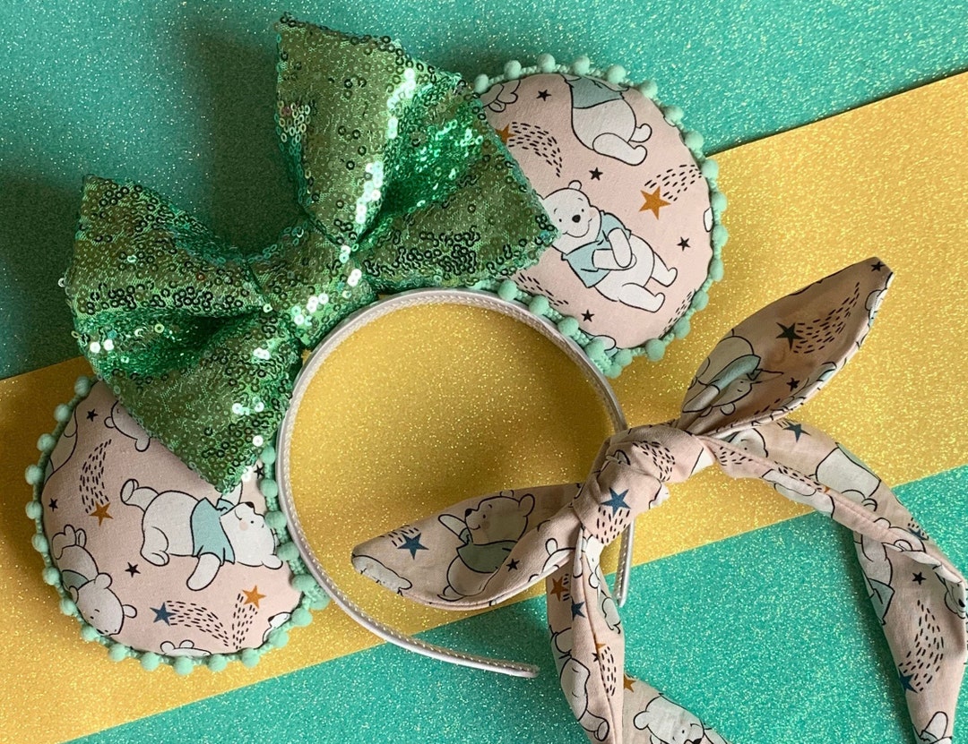 Winnie the Pooh Mouse Ears, 100 Acre Wood Mouse Ears, Pooh Disney ...