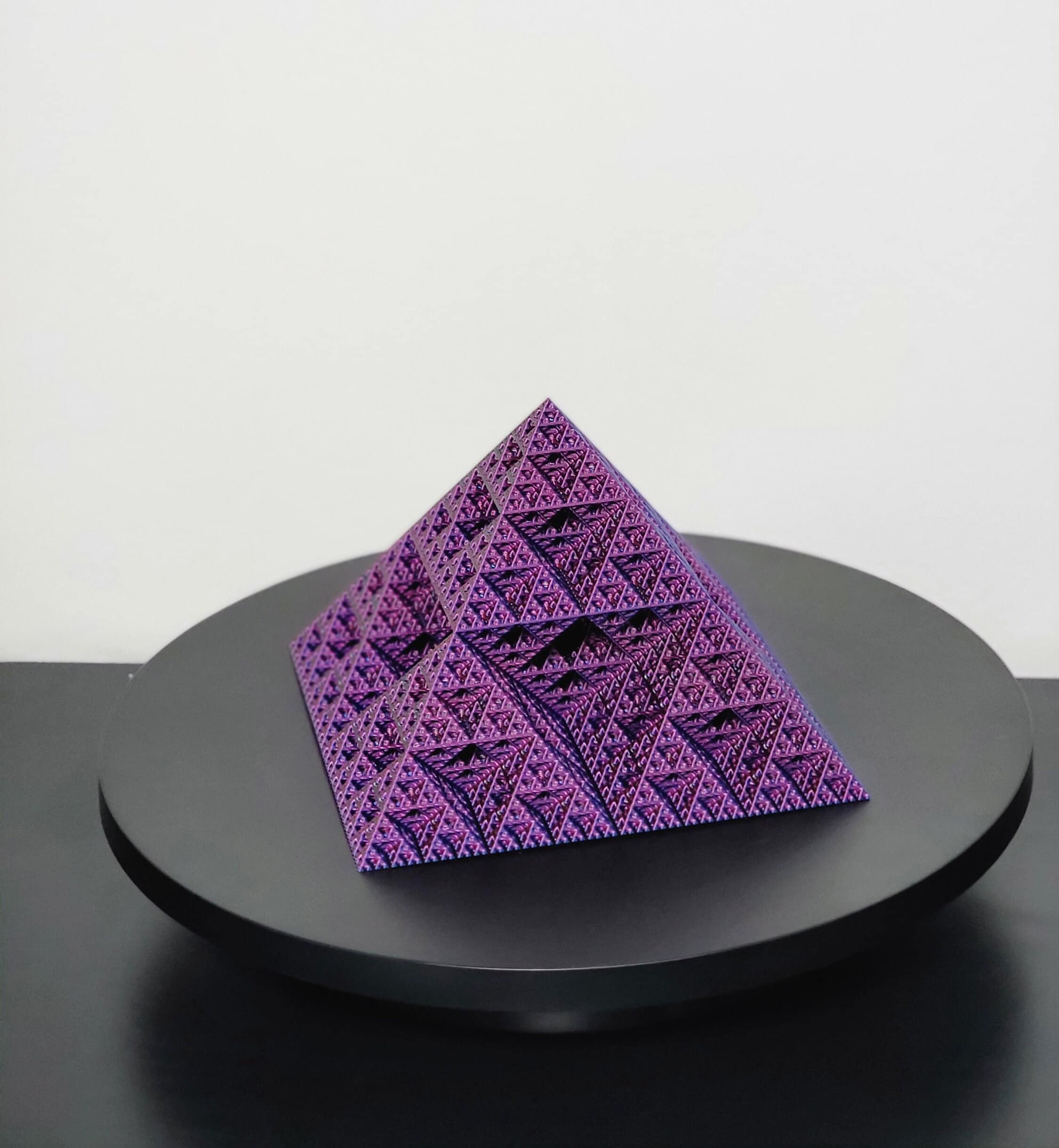 3D Printed Infinite Triangle Pyramid - Etsy