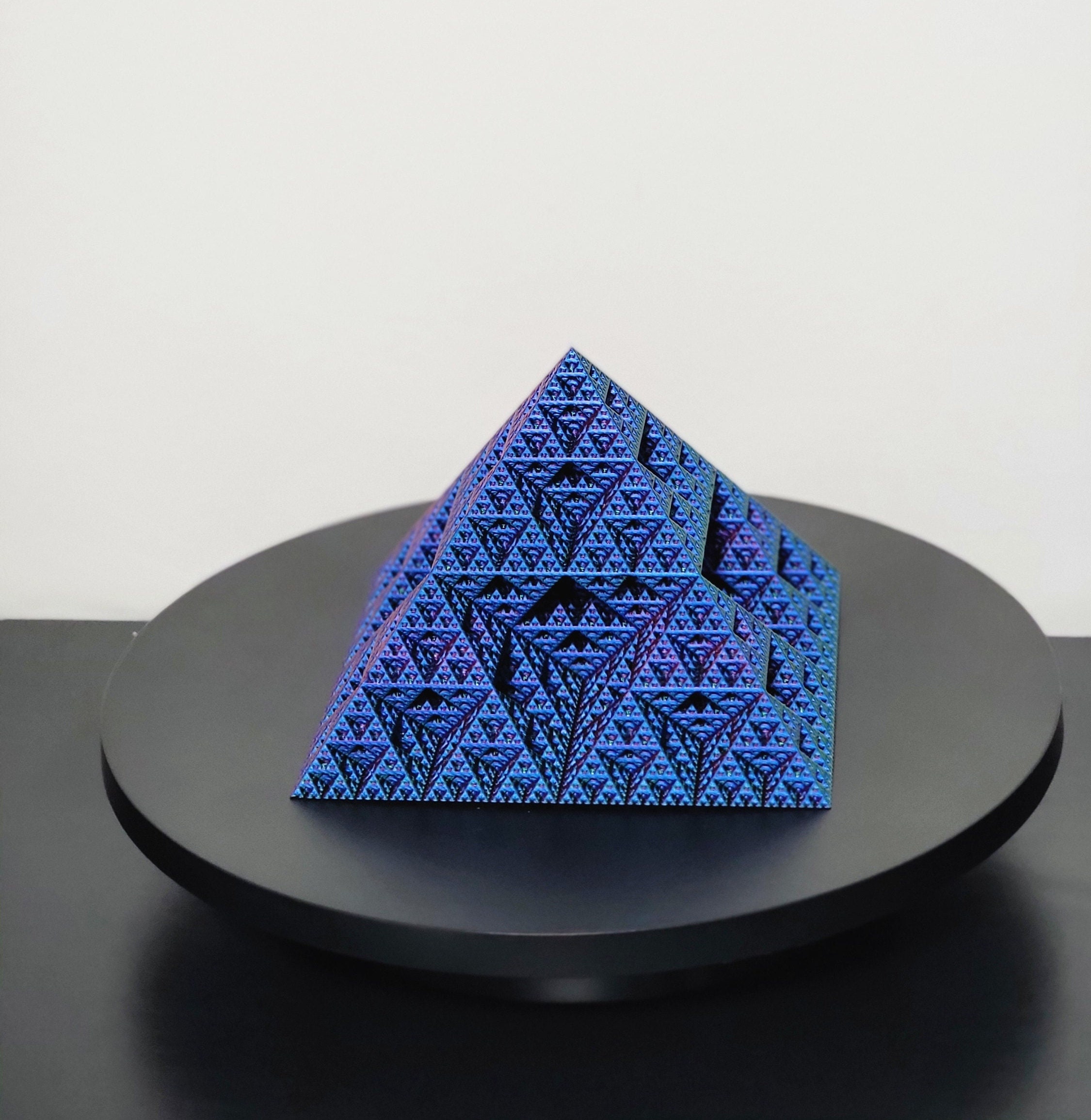 3D Printed Infinite Triangle Pyramid - Etsy