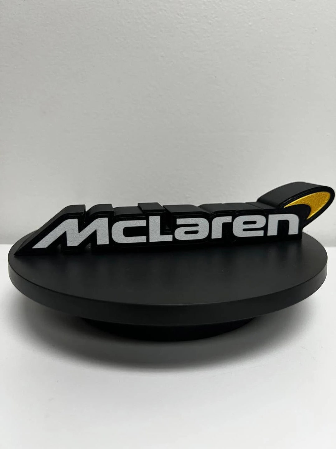 3D Printed Mclaren LED Backlit Sign - Etsy