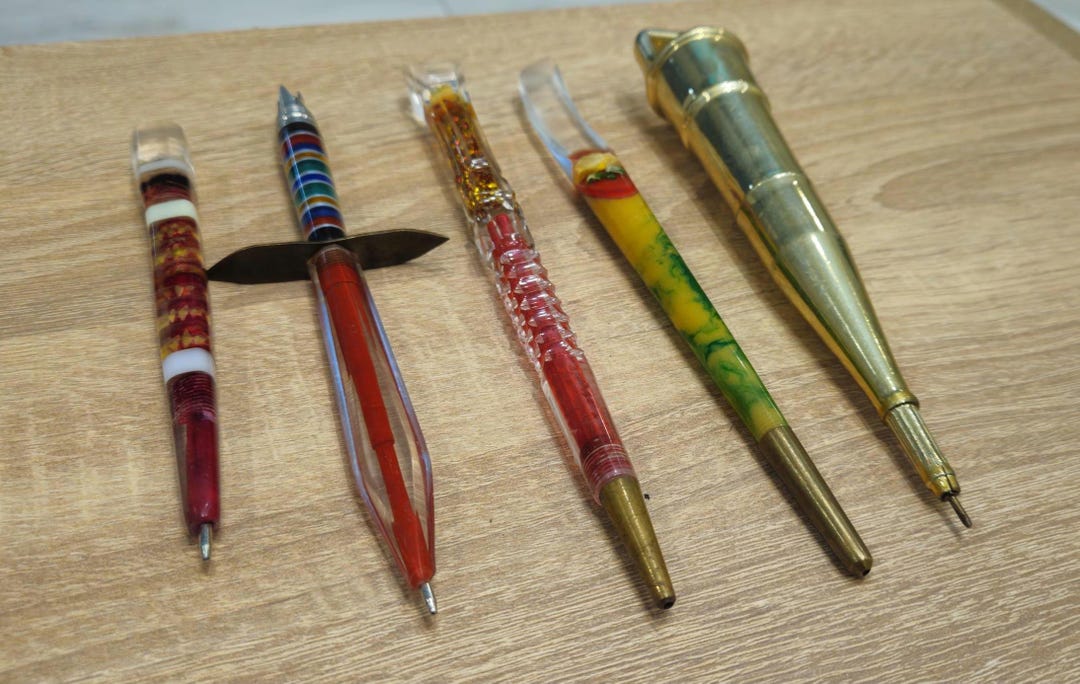 Prison Art Ballpoint Pens of Different Shapes - Etsy