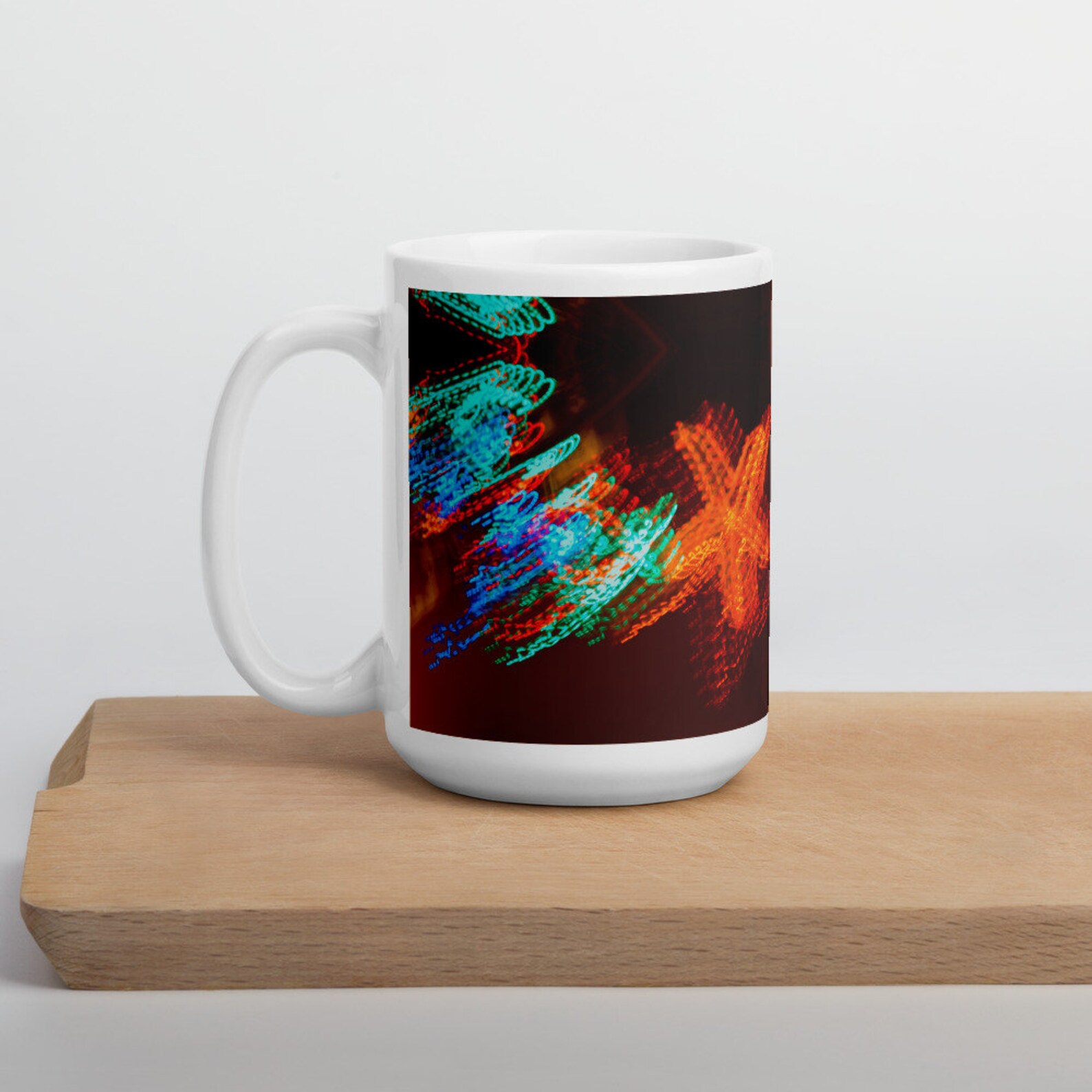 Psychedelic Photography Coffee Mug Trippy Light Painting | Etsy