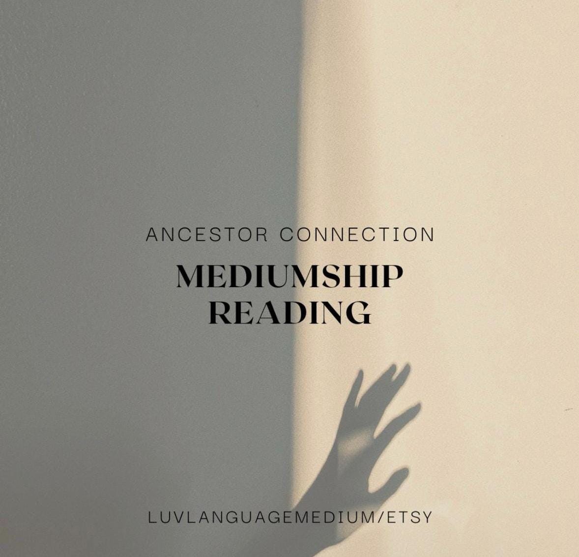 Mediumship Reading - in Depth Reading - Etsy