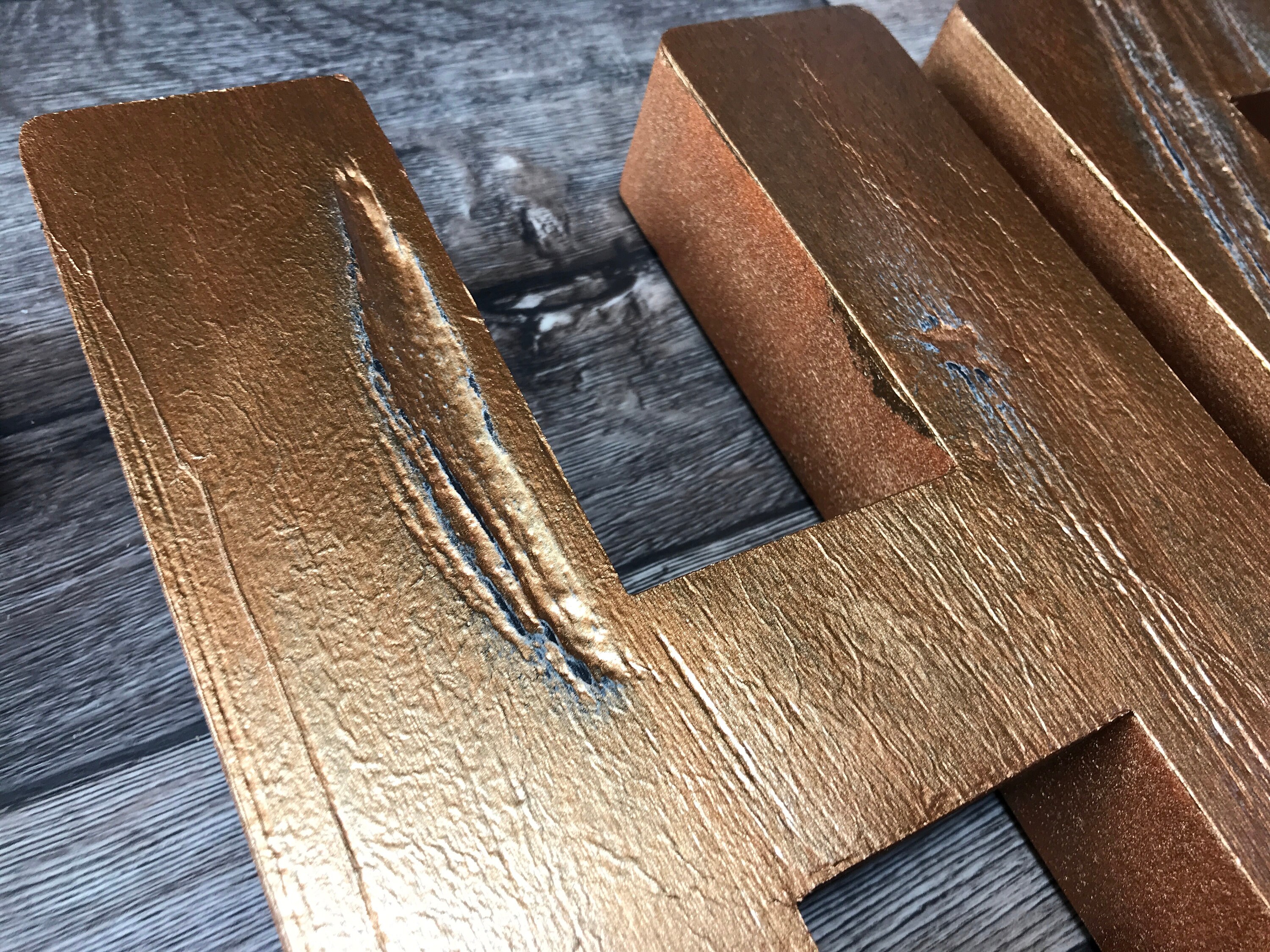 Rustic Name Letters Scratched Letters Large Letters Baby - Etsy