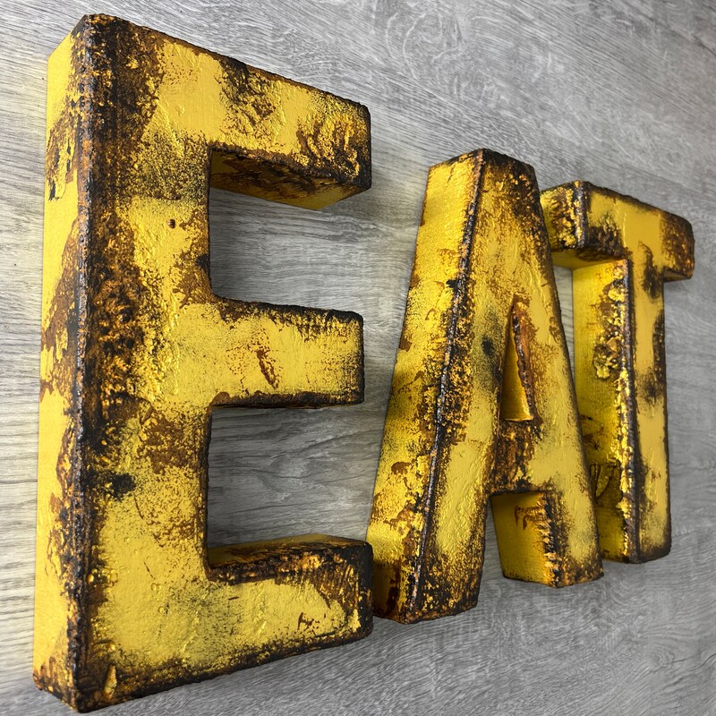 Wooden Letters for Wall - Etsy