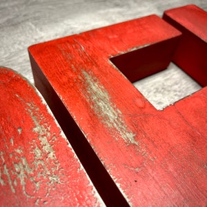 Wall Letters for Nursery Distressed Letters Large Letters Custom Name ...