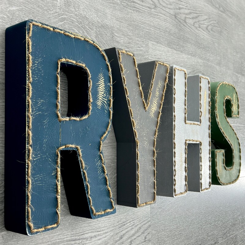 Farmhouse Letters - Etsy